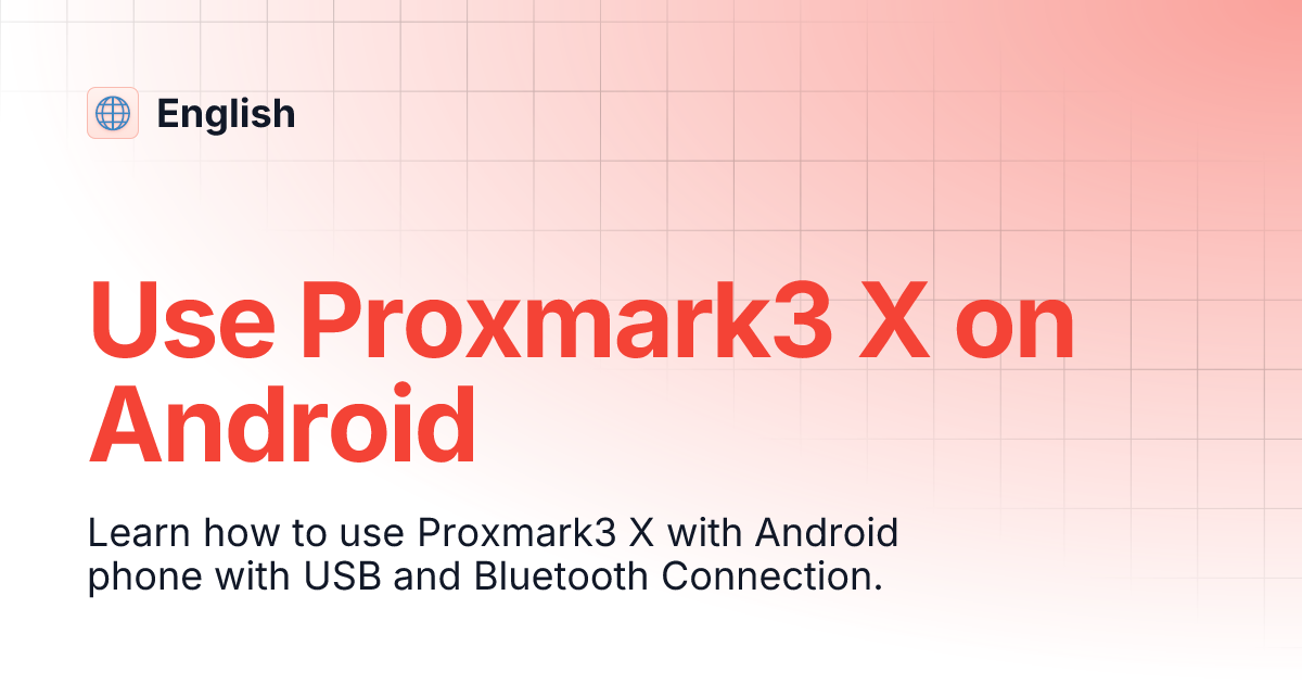 Use Proxmark3 X on Android | English